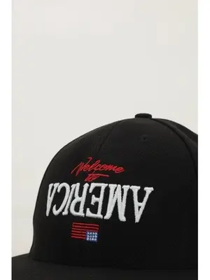 WILLY CHAVARRIA Community Center Embroidered Cotton Cap