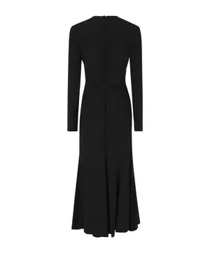 Alberta Ferretti Long-sleeved Dress