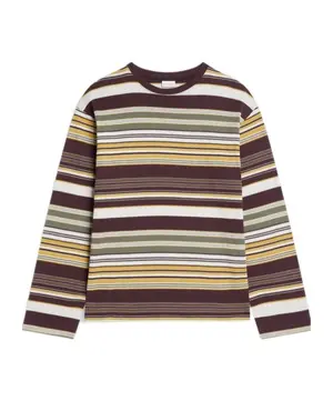 Dries Van Noten Striped Cotton Tee