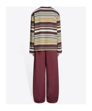 Dries Van Noten Striped Cotton Tee
