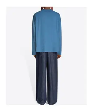 Dries Van Noten Pleated Wide-leg Jeans