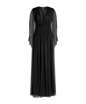 Alberta Ferretti Cape Effect Dresses