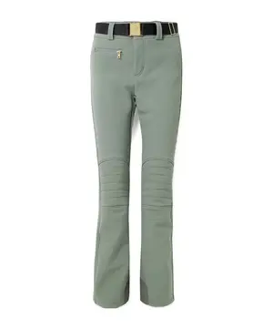 Bogner Madei Belted Stretch-shell Straight-leg Ski Pants - Gray