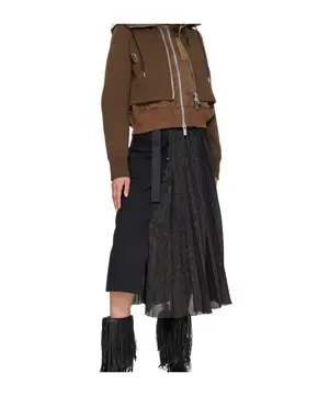 Sacai Zip-up Bomber Jacket