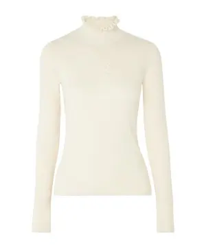 Cordova Ruffled Turtleneck Sweater
