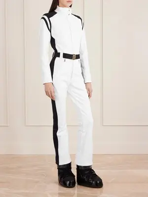 Bogner Janny Belted Ski Suit - White