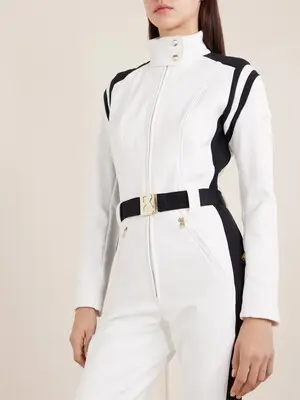 Bogner Janny Belted Ski Suit - White