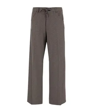DARKPARK Checked Drawstring Pants