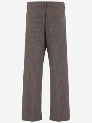 DARKPARK Checked Drawstring Pants