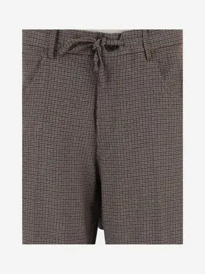 DARKPARK Checked Drawstring Pants