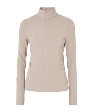 On Cutout Stretch-jersey Jacket