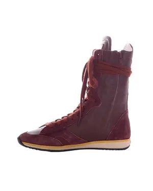 Patrizia Pepe Racing Skin '93 Lace-up Boots
