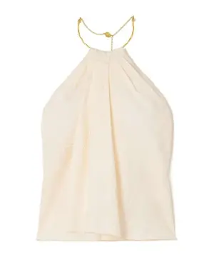 Johanna Ortiz Jacquard Halterneck Top