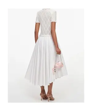 SELF-PORTRAIT Short-sleeved Dress
