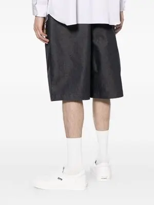 Comme Des Garçons Wide-leg Pleated Shorts