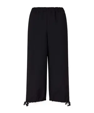 Comme Des Garçons Gabardine Wide-leg Pants