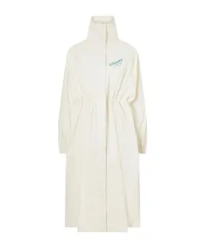 WILLY CHAVARRIA Long Embroidered Cotton Coat