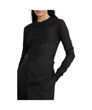 JOSEPH Long-sleeve Wool Knit Sweater