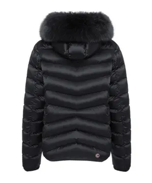 COLMAR Down Jacket With Faux Fur Hood