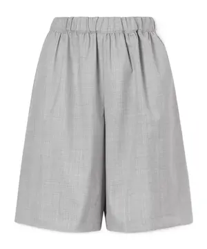 Comme Des Garçons Wool Shorts - Gray