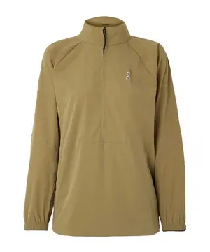 On All-day Stretch Recycled-shell Half-zip Sweater