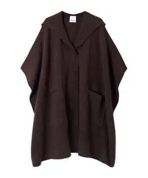 ALLUDE Hooded Wool And Cashmere-blend Cape