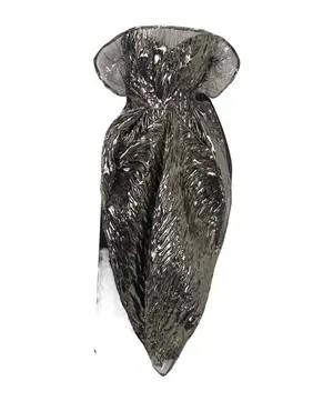 Maticevski Lamé And Crepe Gown