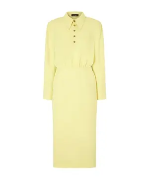WILLY CHAVARRIA Wool Midi Dress