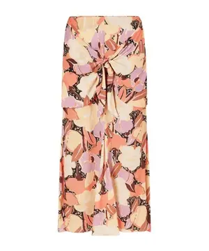 Anna Sui Desert Bloom Floral Skirt