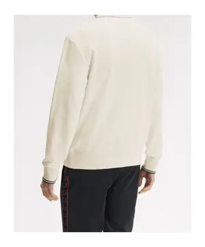 Fred Perry Half Zip Collared Sweatshirt