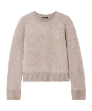 JAMES PERSE Brushed-cashmere Sweater - Nude