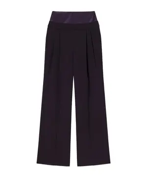 Galvan Strata Crepe Straight-leg Trousers