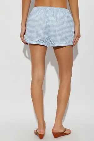 Posse Wide-leg Shorts - Blue