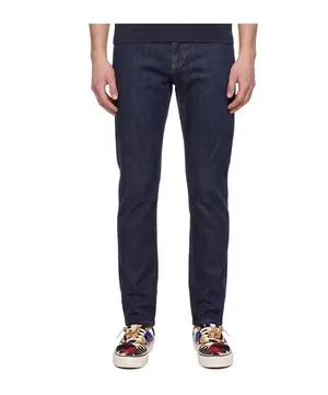 Canali Belt-loop Jeans