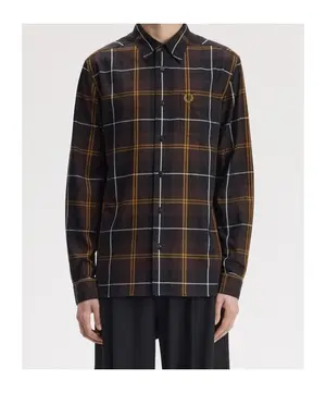 Fred Perry Twill Tartan Shirt