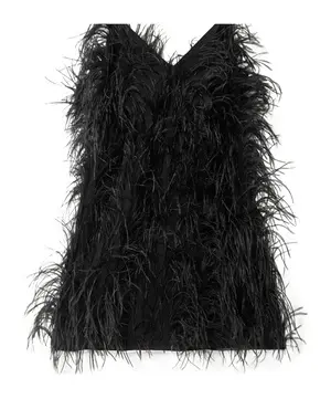 Sharon Wauchob Silk-satin Mini Dress - Black