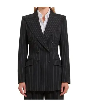 Dolce & Gabbana Double-breasted Striped Blazer