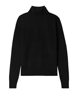 Aztech Mountain Layered Wool-blend Turtleneck Sweater