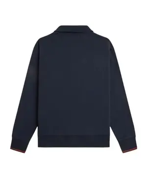 Fred Perry Half Zip Collared Sweatshirt