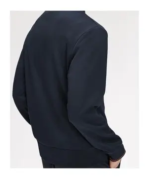 Fred Perry Half Zip Collared Sweatshirt