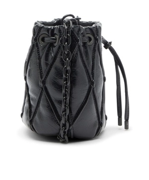 DIESEL® Charm-d Diamond-quilted Bucket Bag