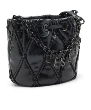 DIESEL® Charm-d Diamond-quilted Bucket Bag
