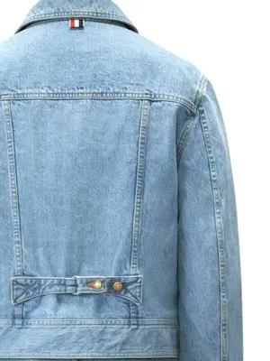 Thom Browne Classic Denim Jacket - Light Blue