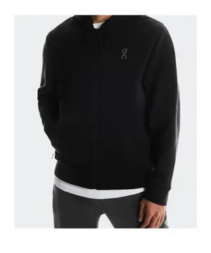 On Zipped Hooded Sweatshirt