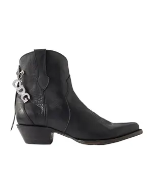 COMME DES GARÇONS Leather Ankle Boots