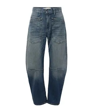 NILI LOTAN Loose-fit Tapered Jeans