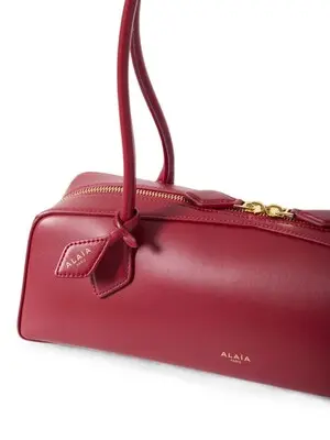 Alaïa Le Teckel Medium Leather Handbag - Red