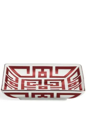 GINORI 1735 Labirinto Porcelain Square Bowl