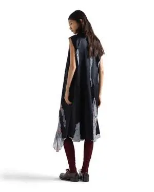 Prada Devoré Satin Dress