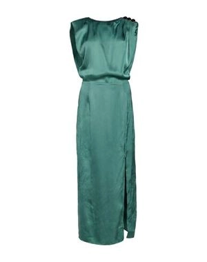 Ba&sh Maxi Dress Emerald Size Viscose - Green